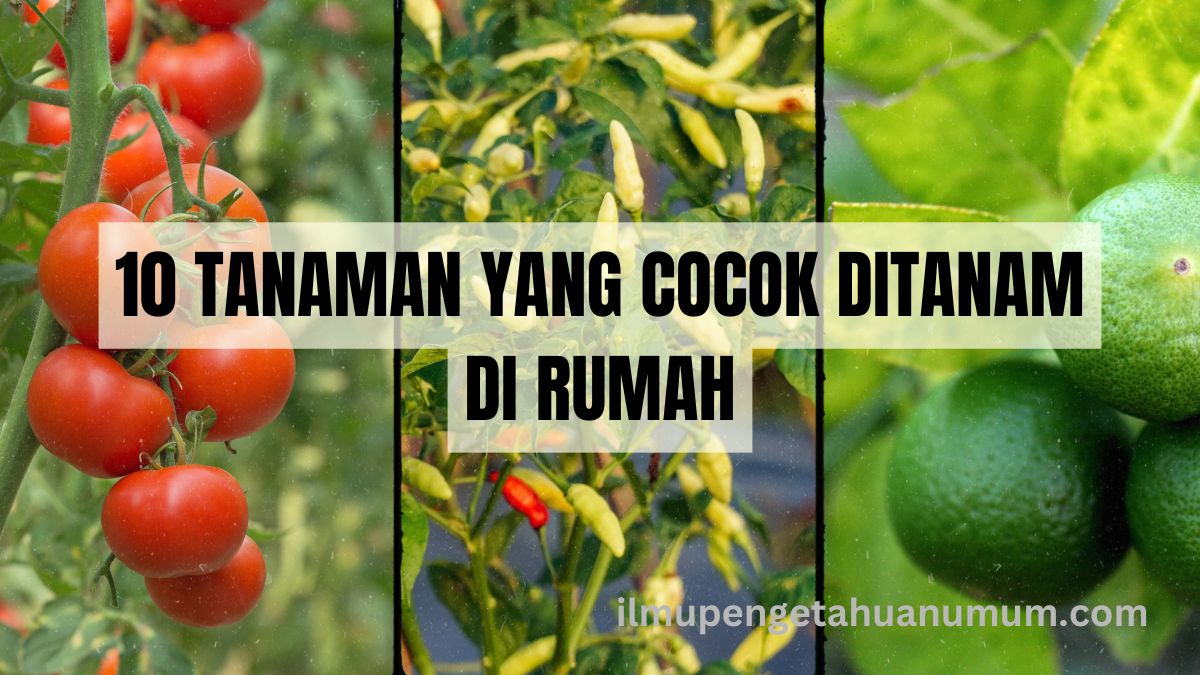 10 Tanaman yang Cocok Ditanam di Rumah: Mudah dan Cepat Panen - Ilmu ...